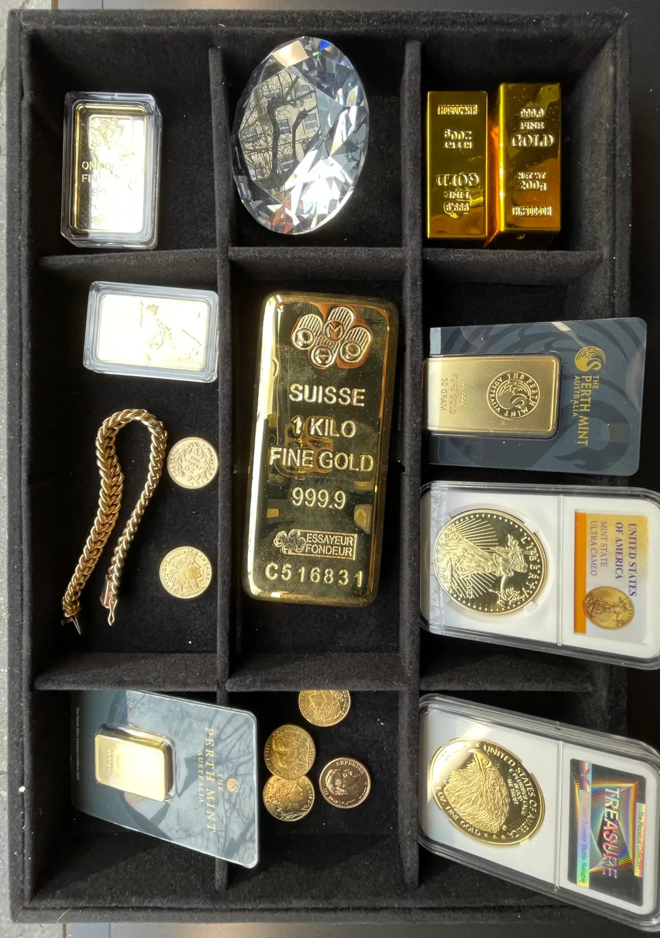 Gold buying and selling service in Lyon - Espace Gold Change